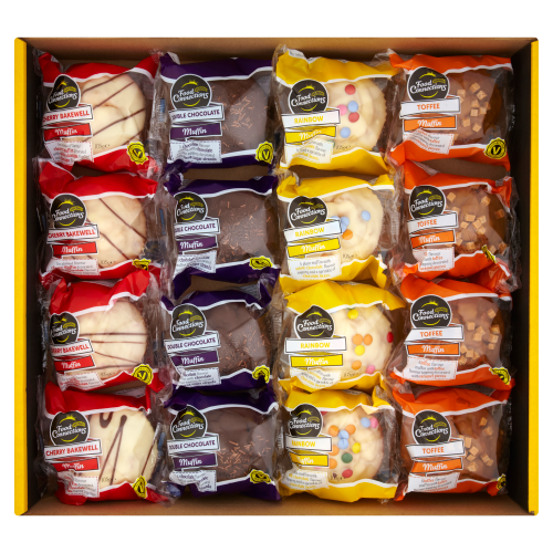 Food Connections 16 Topped Muffins Mixed – Selecta UK