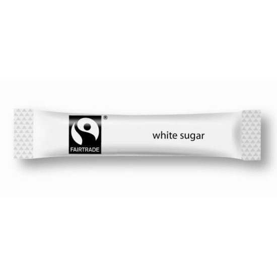 Fairtrade White Sugar Sticks 1x1000 – Selecta UK